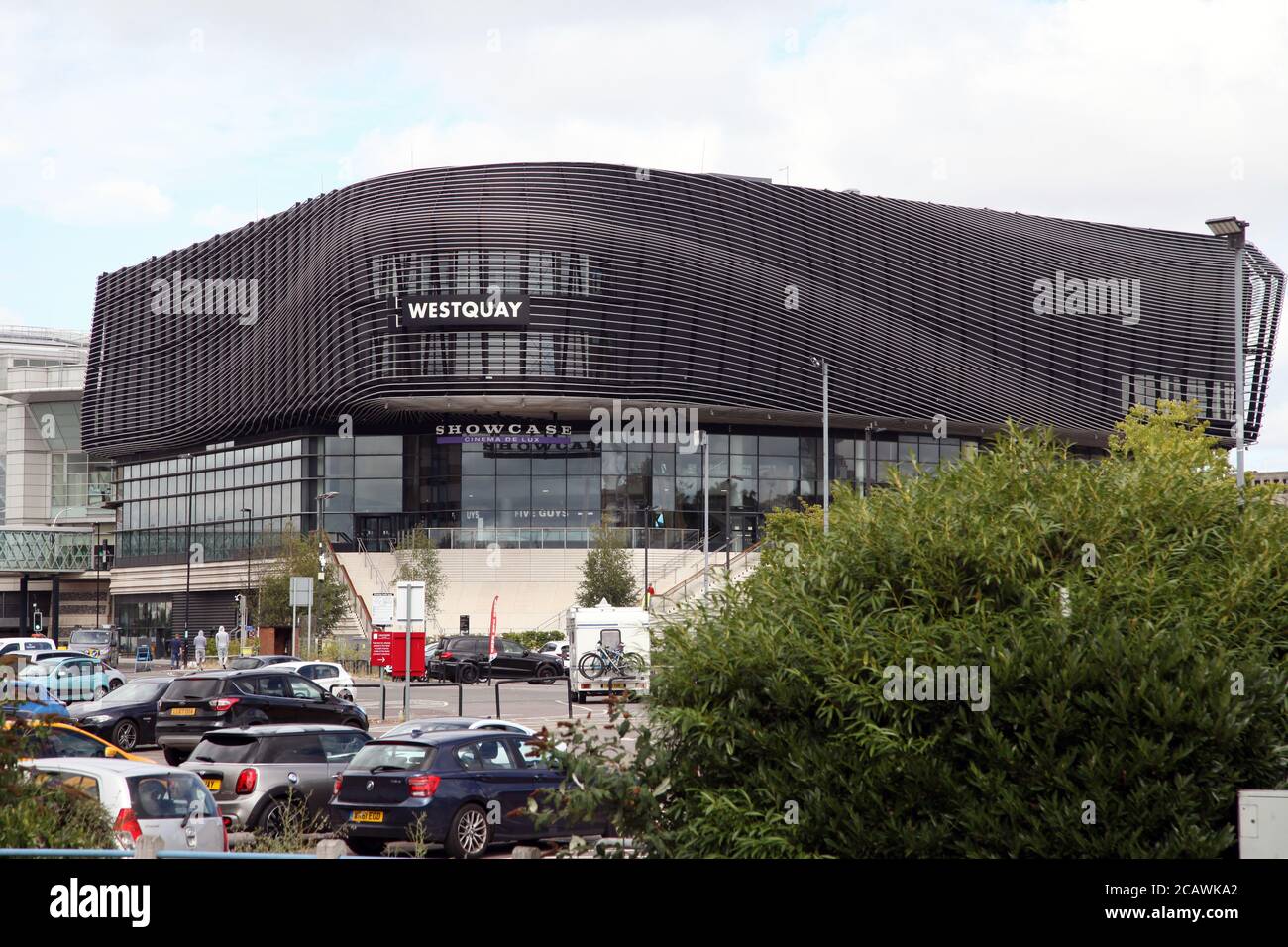 Westquay shopping centre taken from West Quay Road, Southampton ...