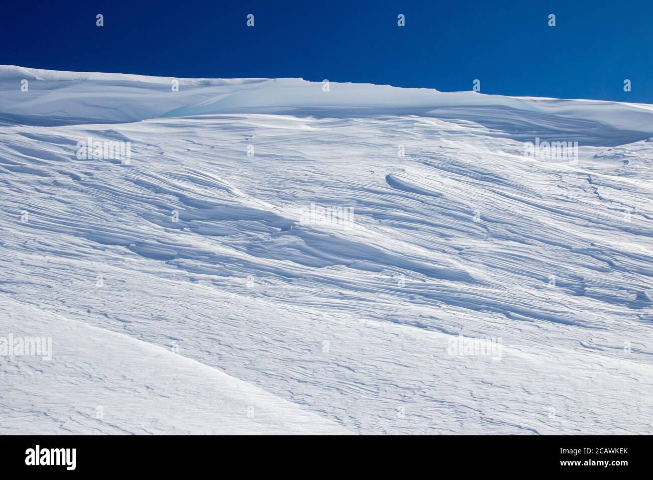 Mountain summit covered with snow in the winter Stock Photo - Alamy