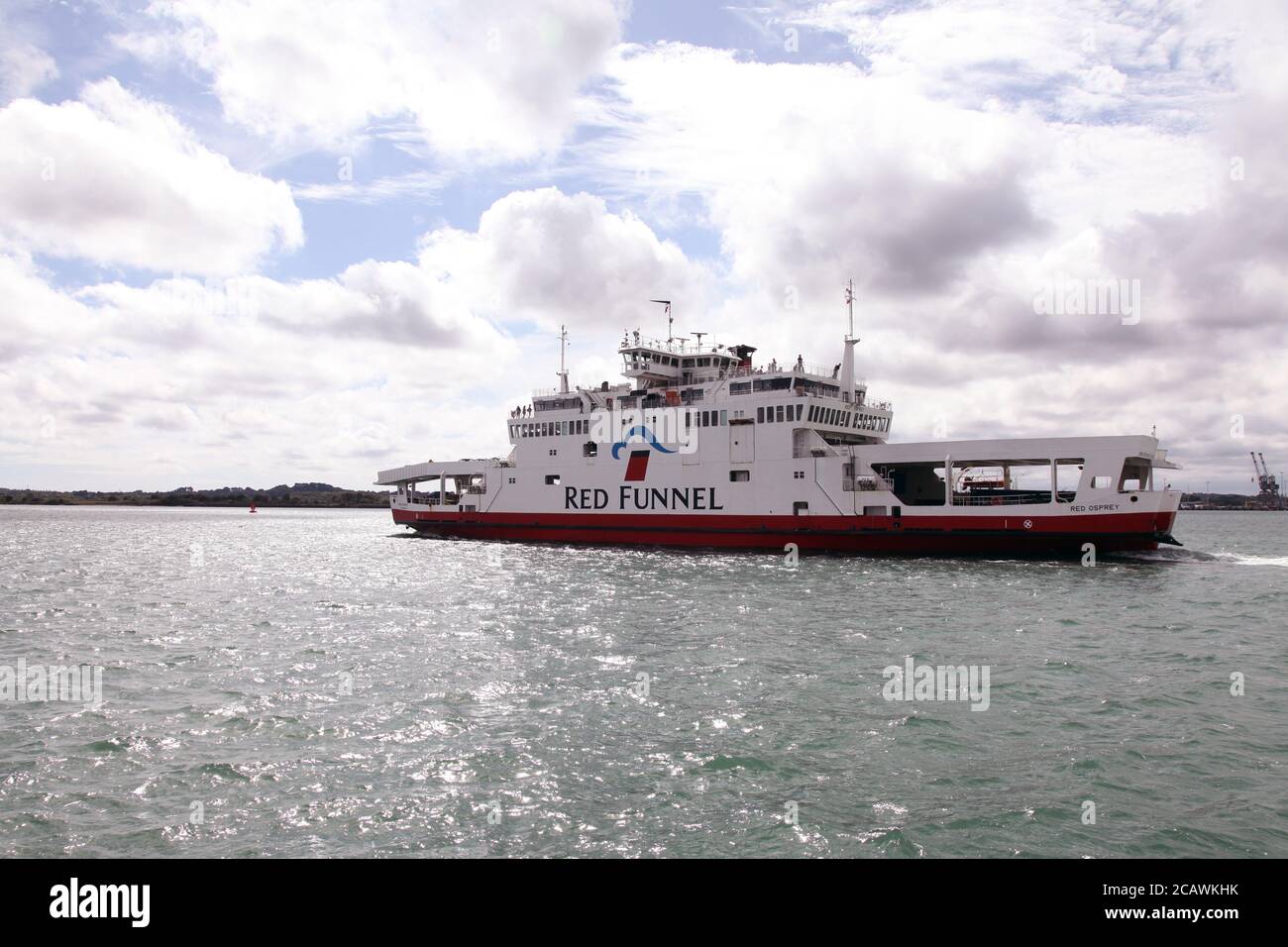 Red funnel terminal ferries hi-res stock photography and images - Alamy