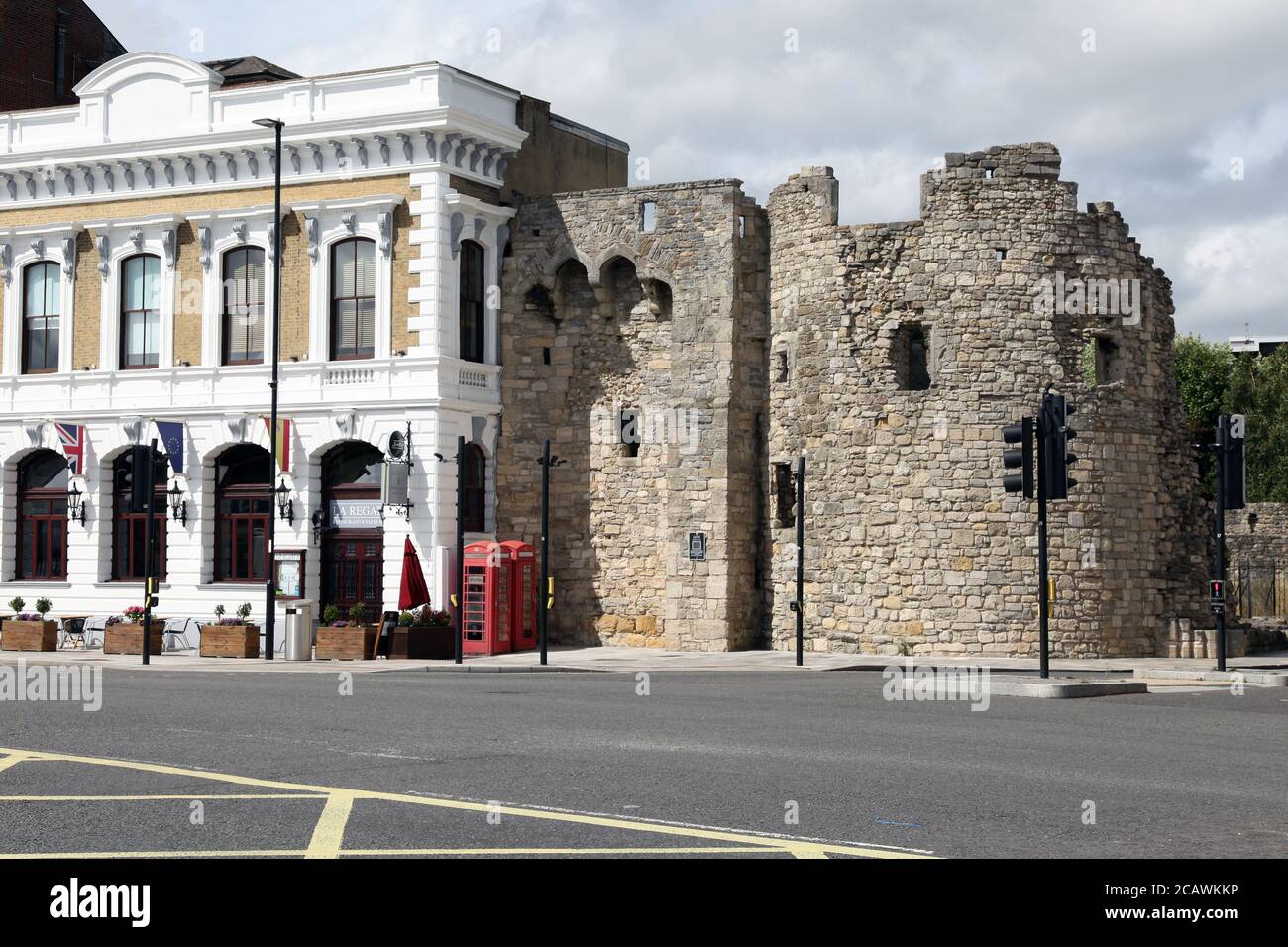Southampton medieval tower hi-res stock photography and images - Alamy
