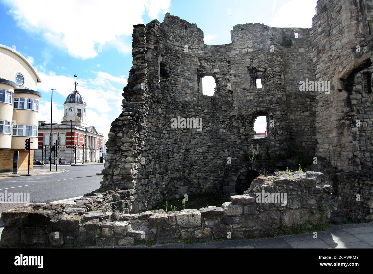 The Watergate Tower Ruin, 14th Century Medieval tax collection point ...