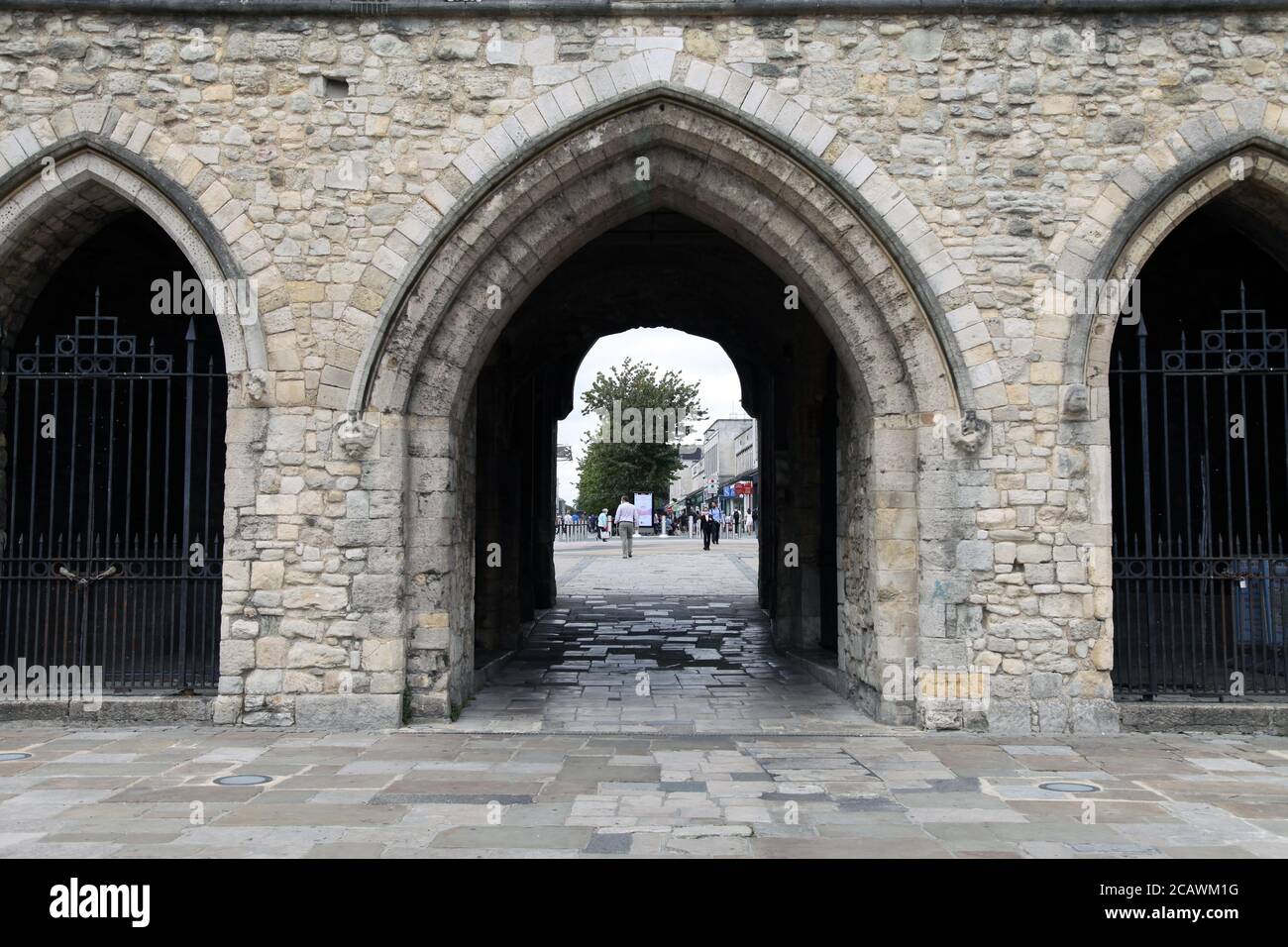 Bargate, a Medieval stone entryway, Bargate Quarter, High Street ...