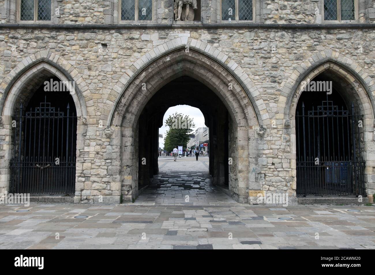 Bargate, a Medieval stone entryway, Bargate Quarter, High Street ...