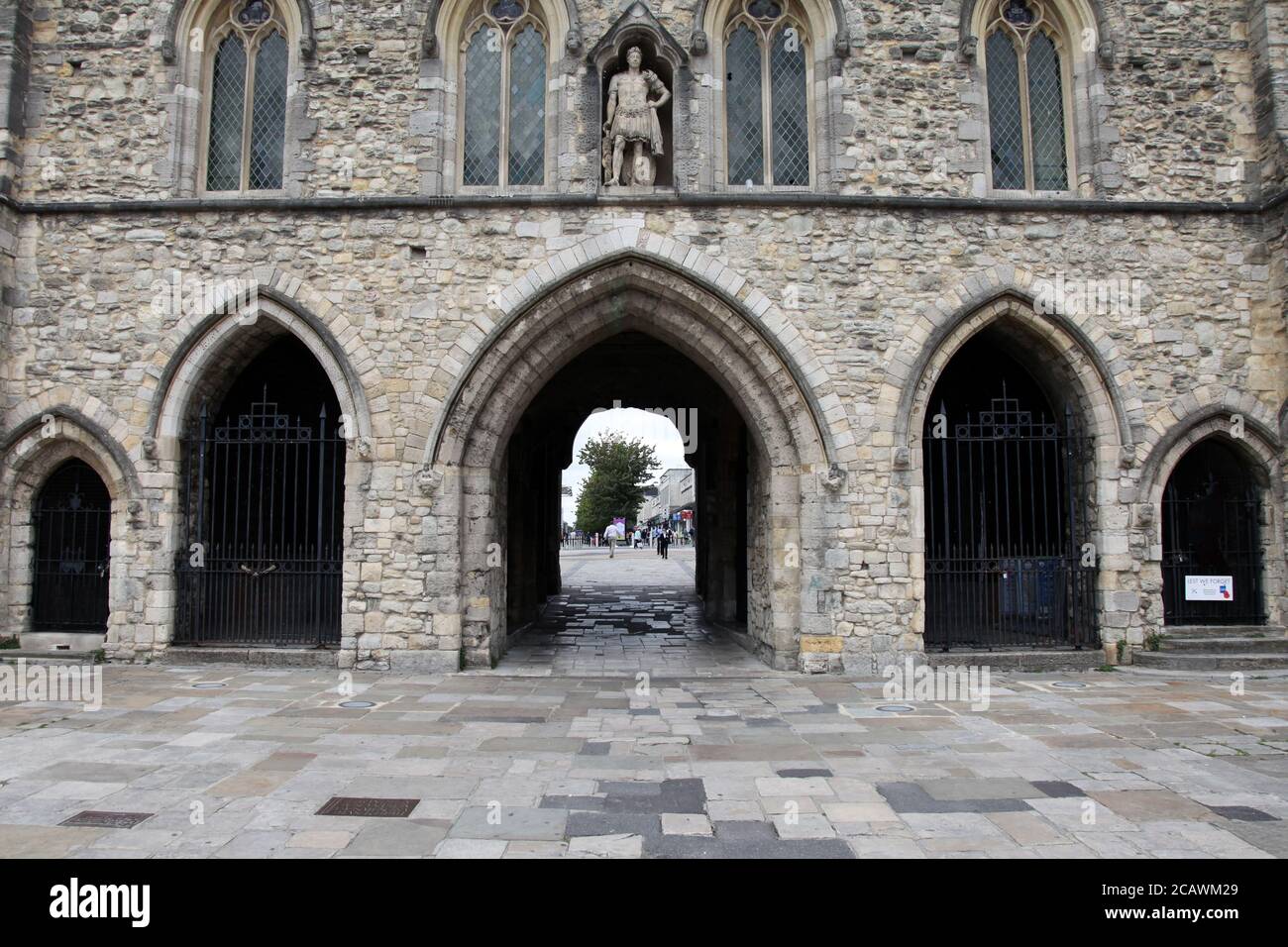 Bargate, a Medieval stone entryway, Bargate Quarter, High Street ...