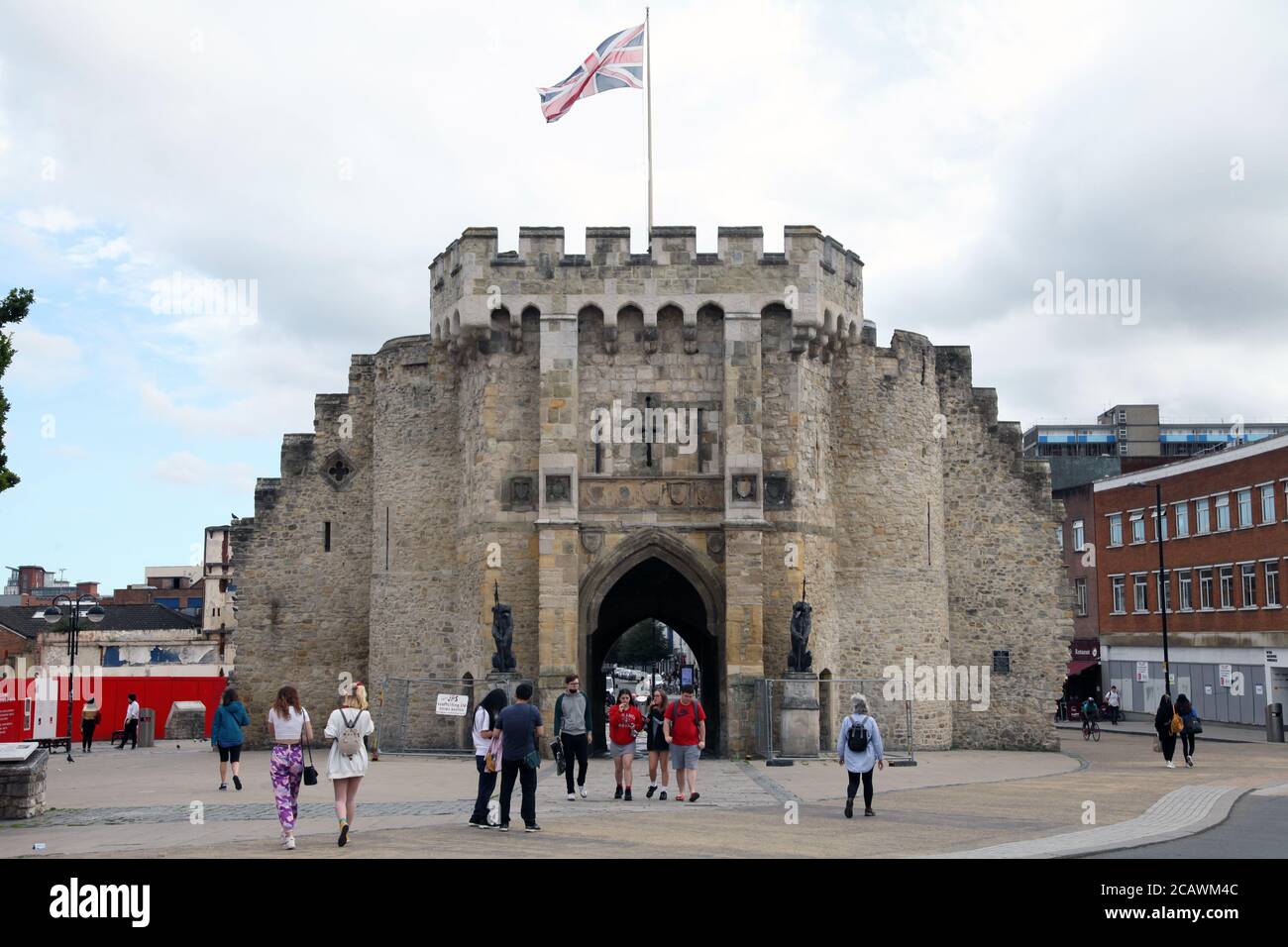 Bargate, a Medieval stone entryway, Bargate Quarter, High Street ...