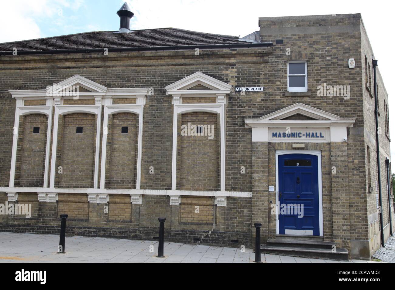 Albion Place Masonic Hall, City of Southampton, England, UK, August ...
