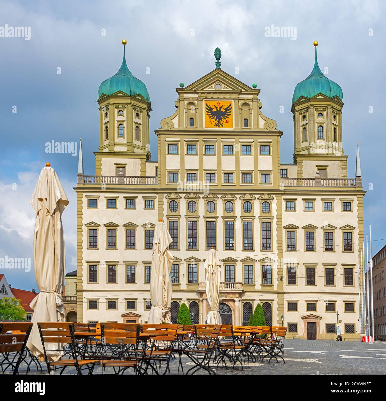 Architecture augsburg historic facade hi-res stock photography and ...