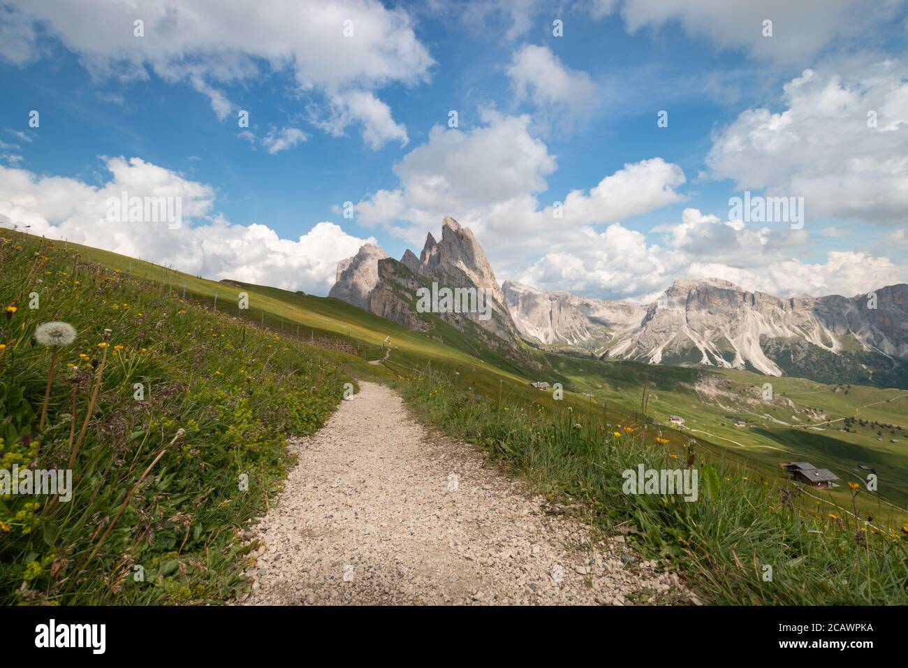 Panorama from seceda mountain hi-res stock photography and images - Alamy