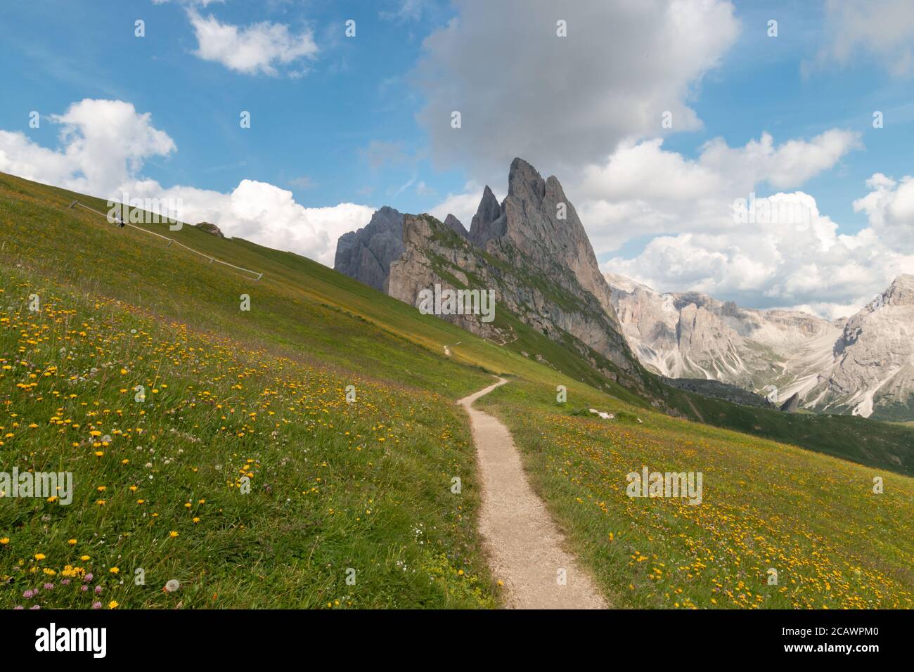 Panorama from seceda mountain hi-res stock photography and images - Alamy