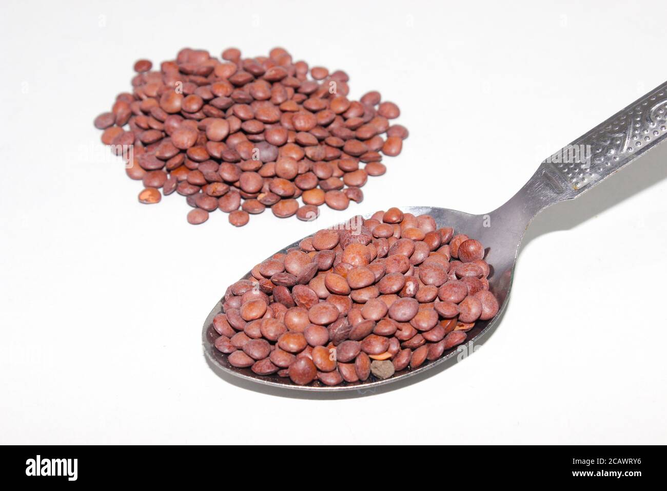 A picture of black lentil Stock Photo - Alamy