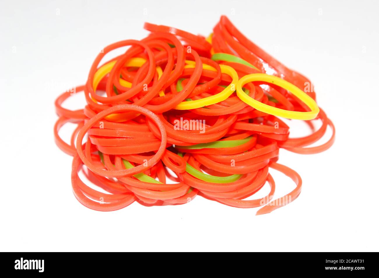 A picture of rubber bands Stock Photo - Alamy
