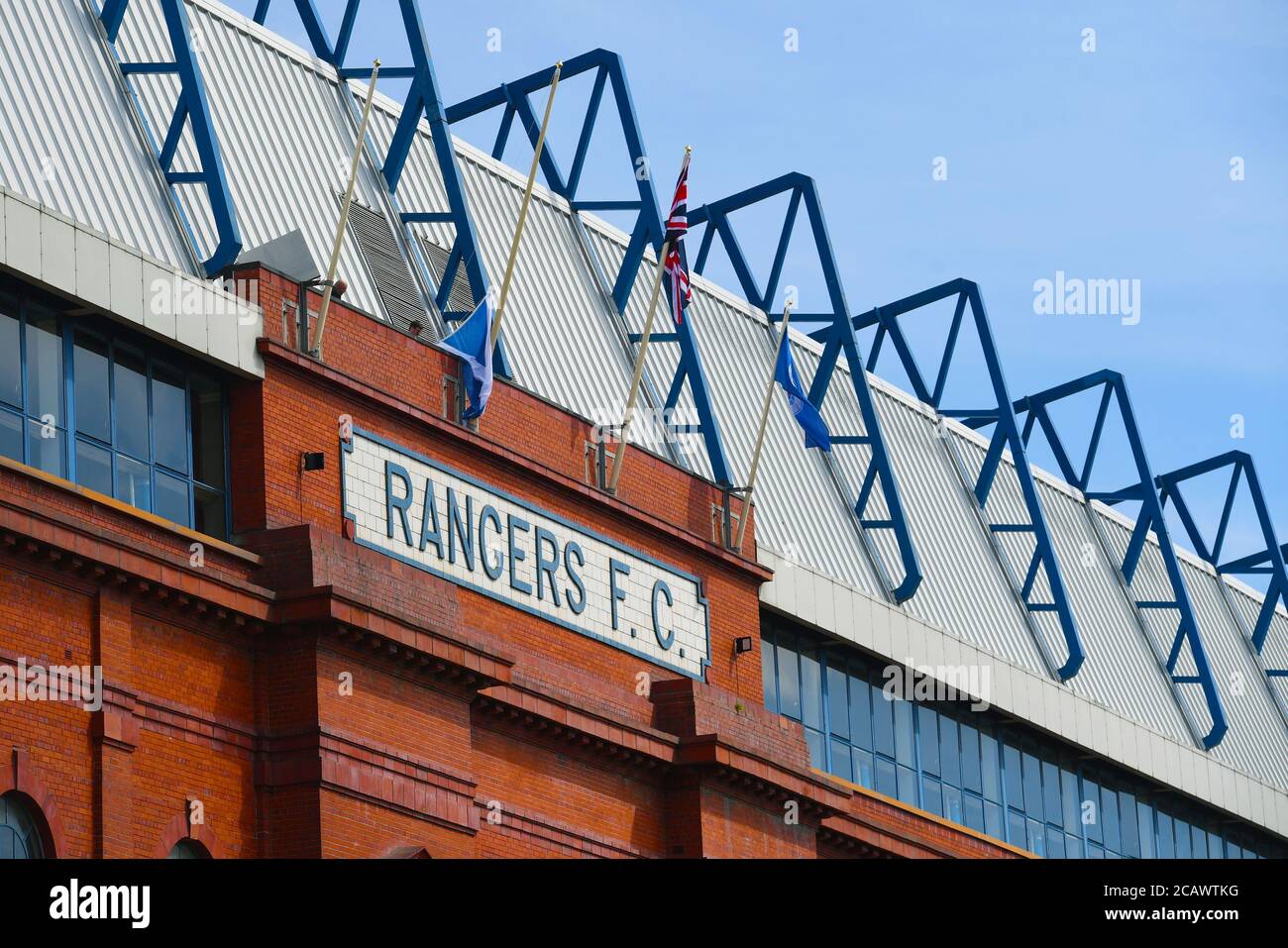 A general view of Ibrox Stadium, Glasgow Stock Photo - Alamy