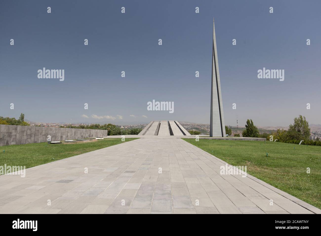 Armenian Genocide Memorial Complex Stock Photo - Alamy