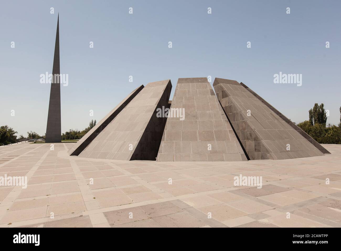 Armenian Genocide Memorial Complex Stock Photo - Alamy