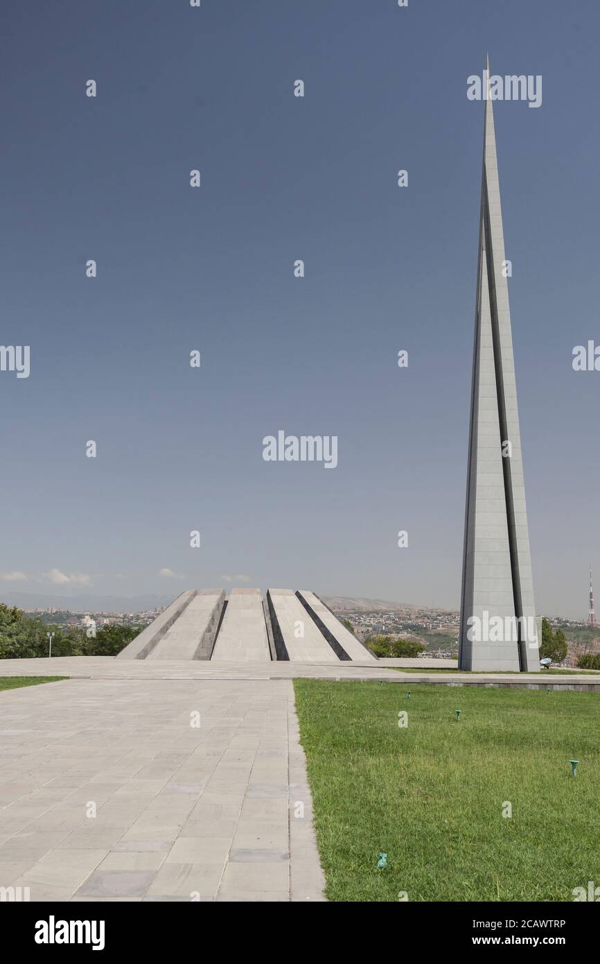 Armenian Genocide Memorial Complex Stock Photo - Alamy