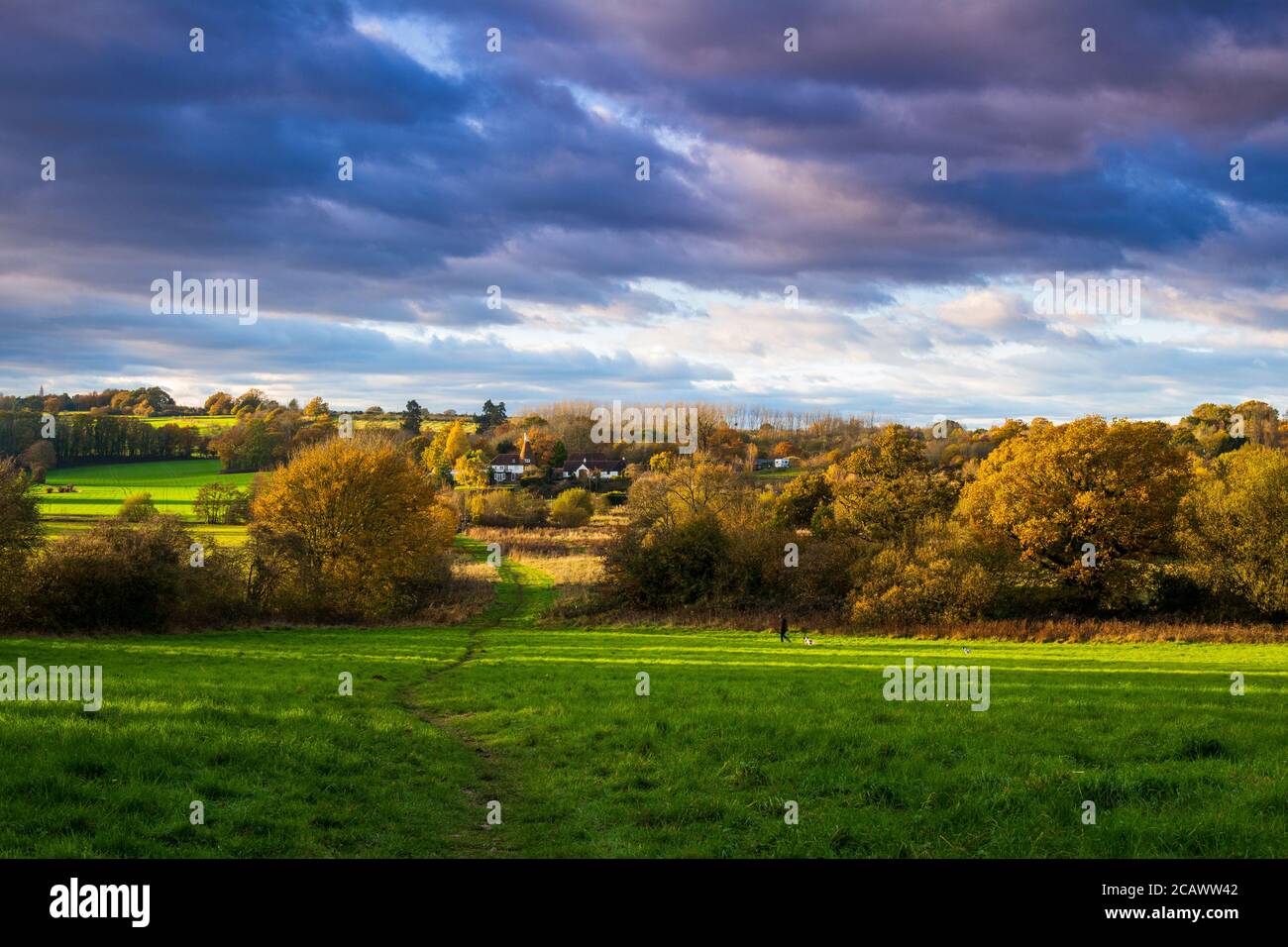Kent countryside uk winter hi-res stock photography and images - Alamy