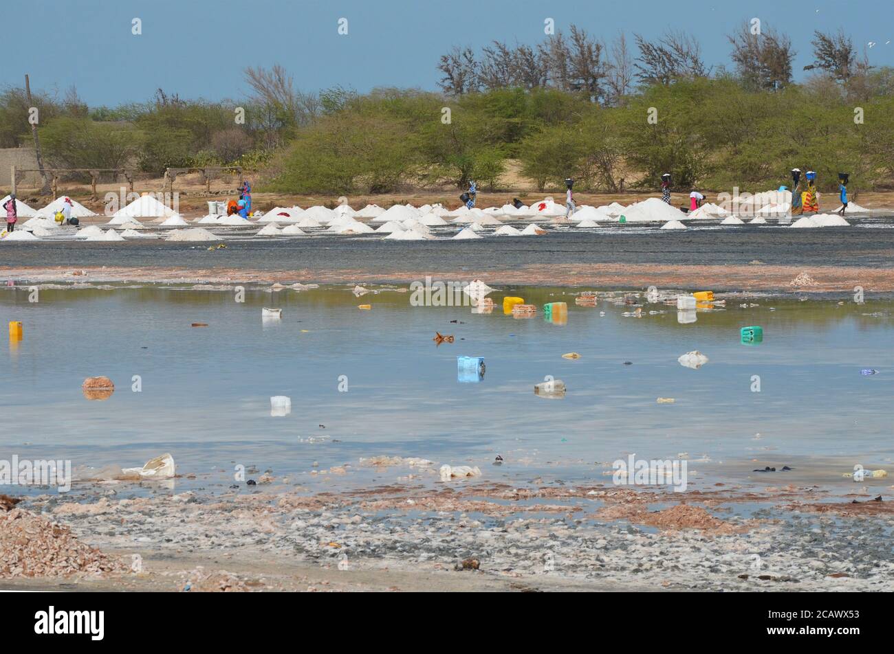 Senegalese traditional salt industry hi-res stock photography and ...