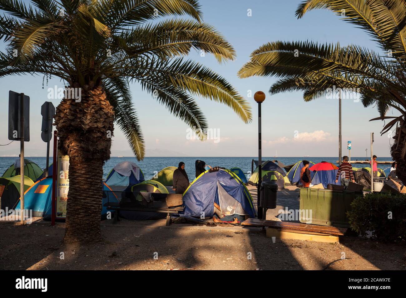 Refugee island hi-res stock photography and images - Alamy