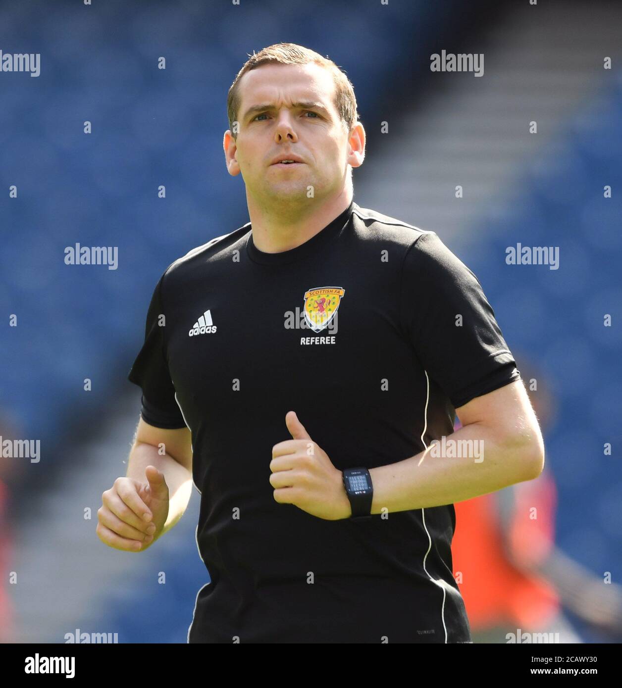 Assistant referee and leader of the Scottish conservative party Douglas ...