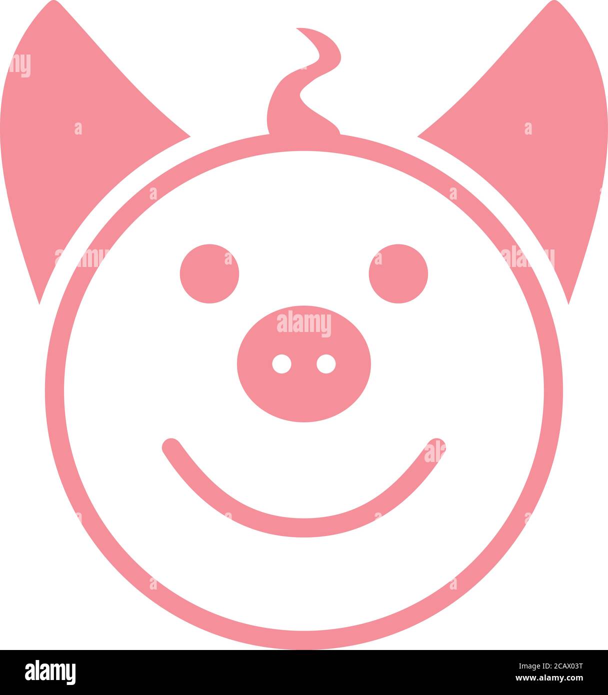 Pink pigs Cut Out Stock Images & Pictures - Alamy