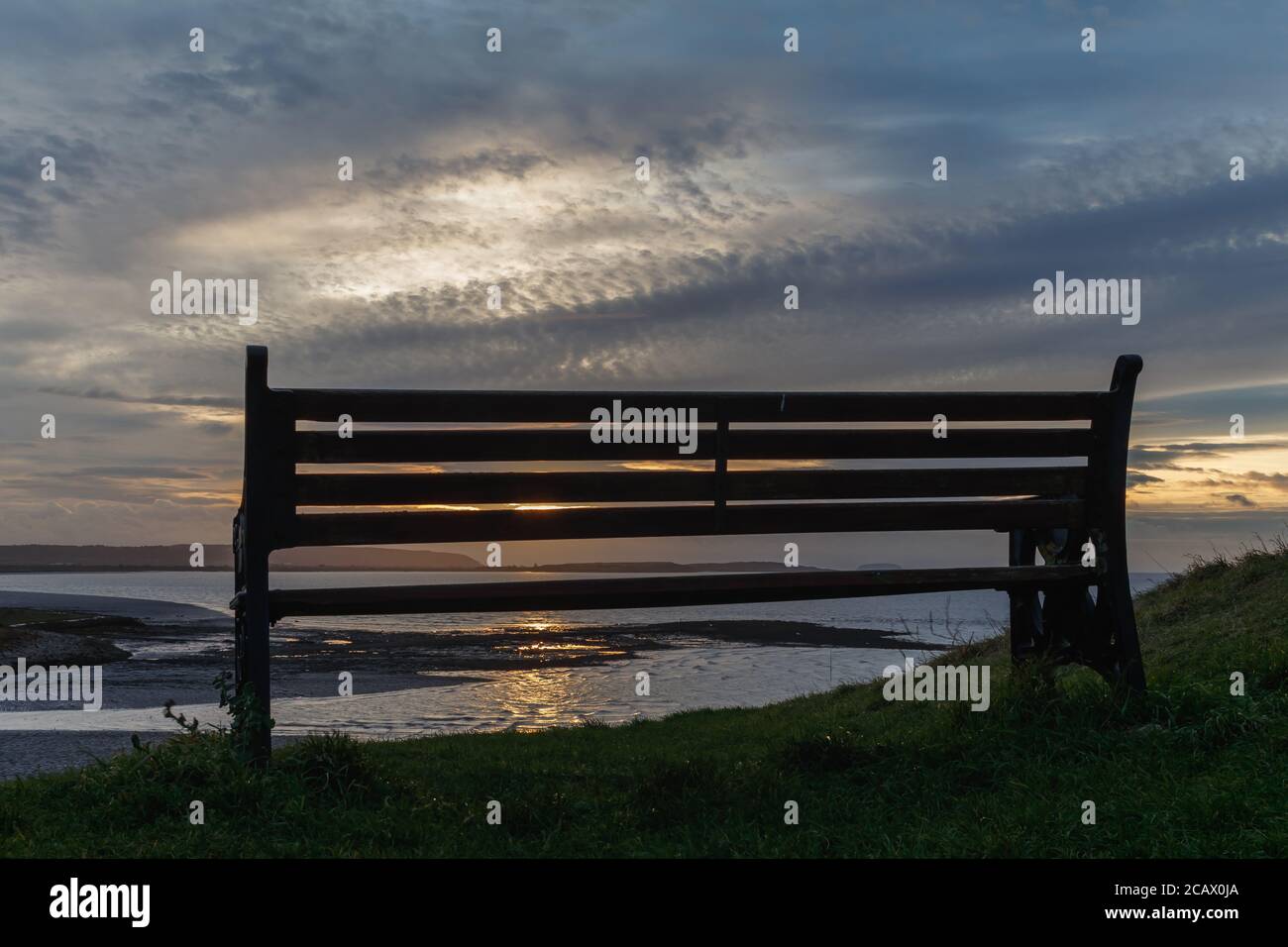 Bench with a view Stock Photo - Alamy