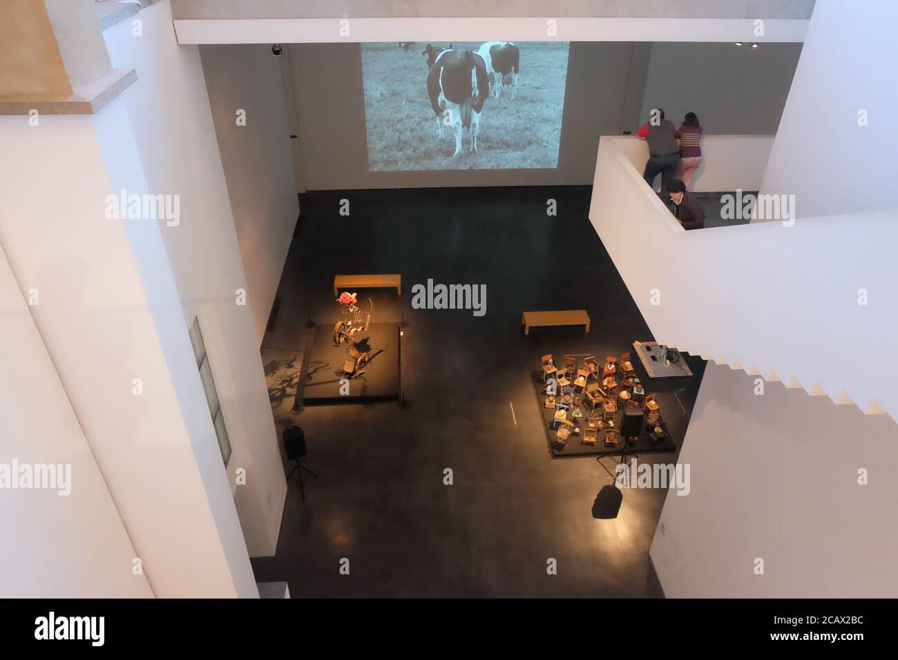 Appreciating art in the old derelict Toulouse abattoir has been ...