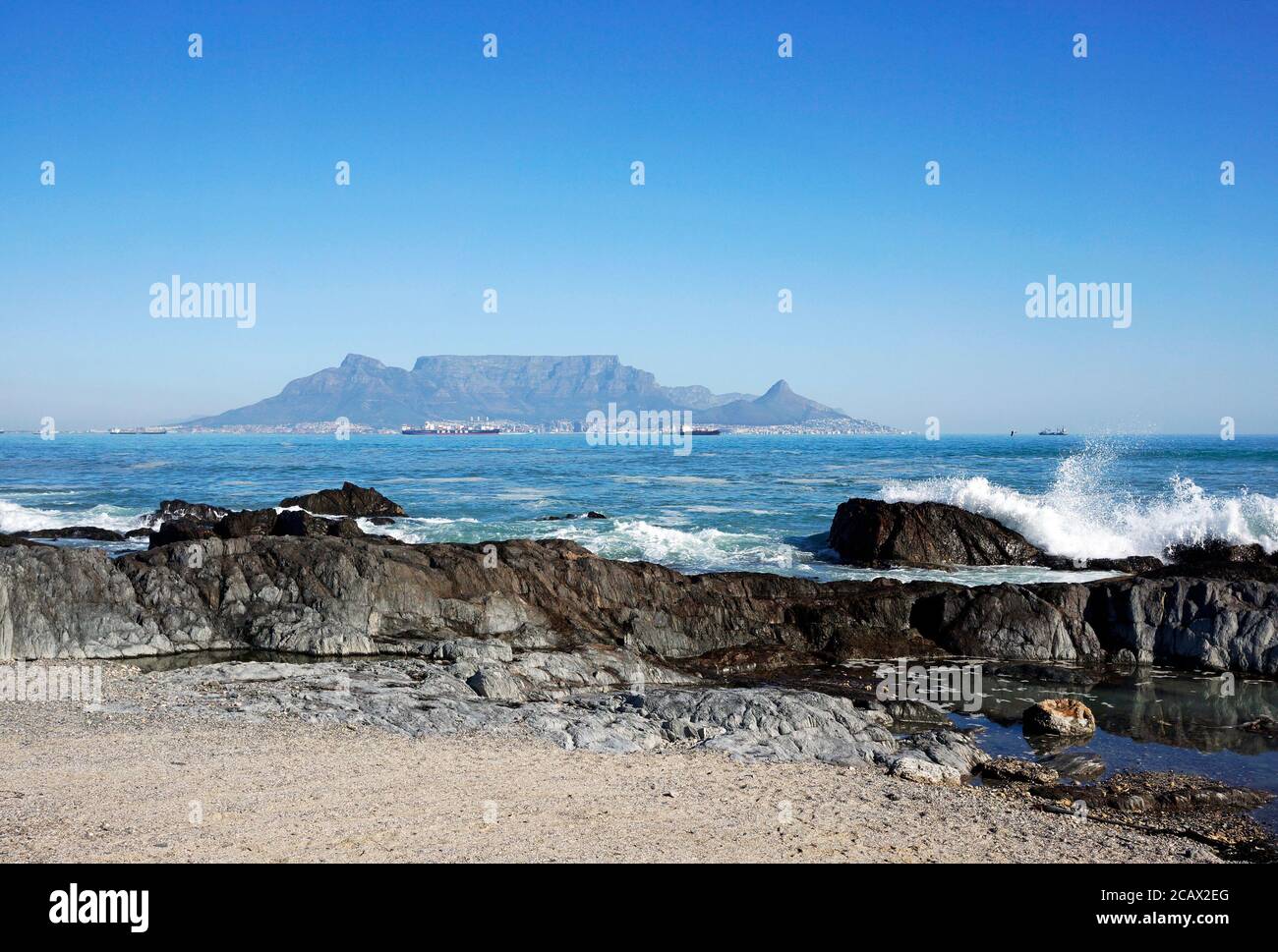 Gearbulk container ship waiting to enter Port of Cape Town, South ...