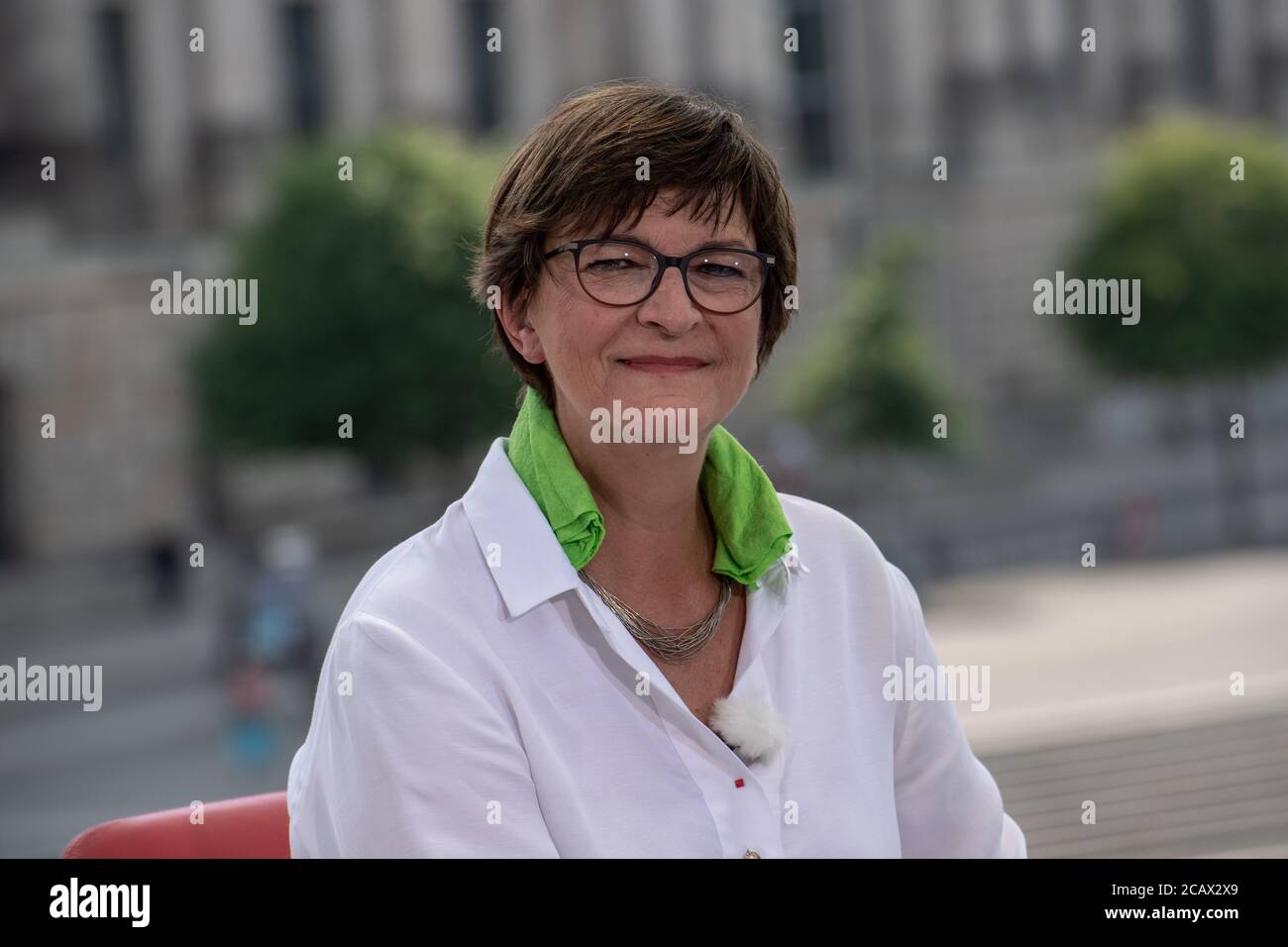 Berlin, Germany. 09th Aug, 2020. Before the start of the ARD summer ...
