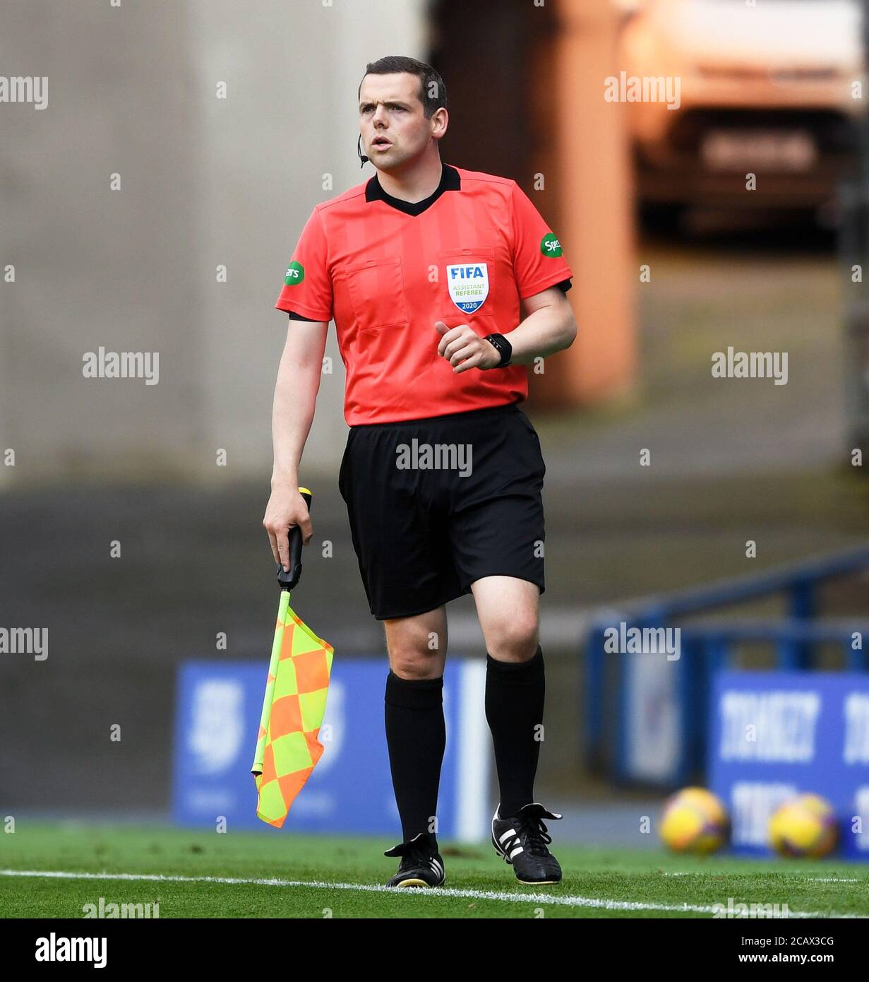 Assistant referee and leader of the Scottish conservative party Douglas ...