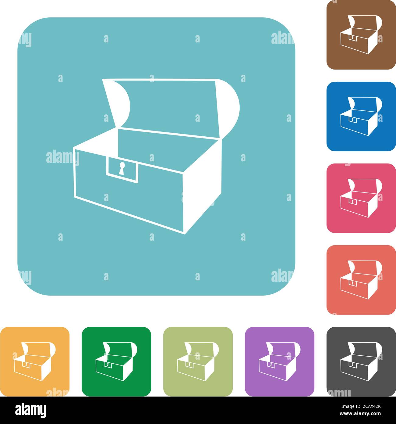 Treasure cabinet Stock Vector Images - Alamy