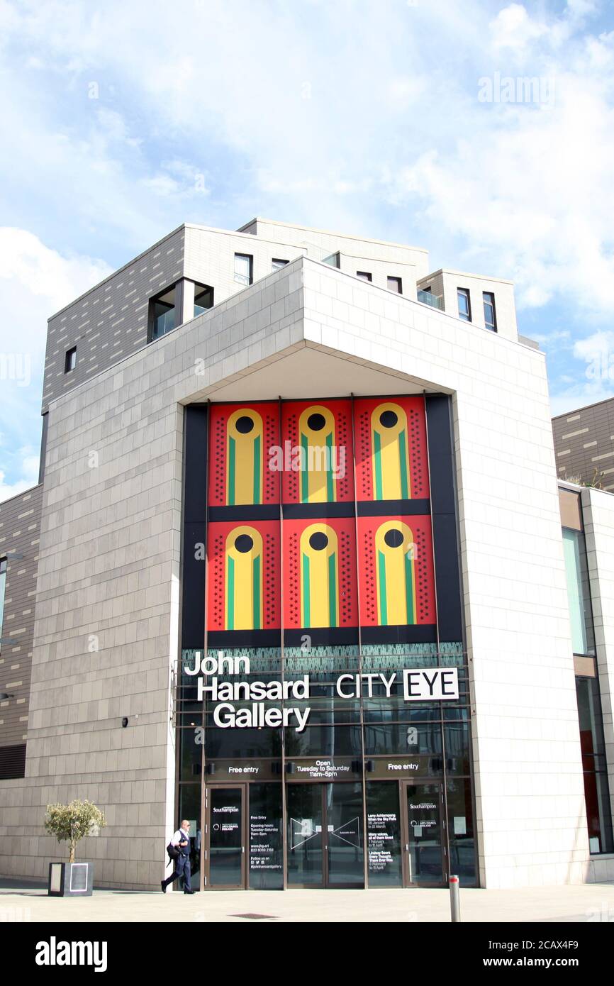 John Hansard Gallery, City Eye, Above Bar Street, Southampton, England ...