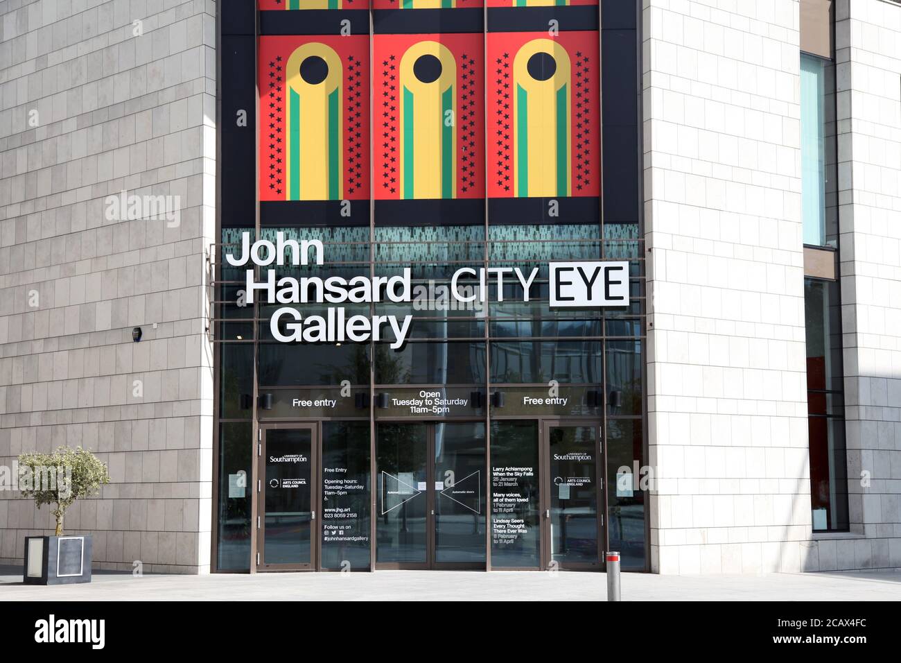 John Hansard Gallery, City Eye, Above Bar Street, Southampton, England ...