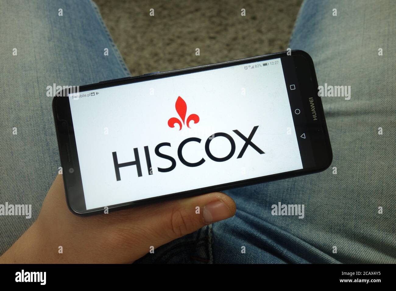 Hiscox logo hi-res stock photography and images - Alamy