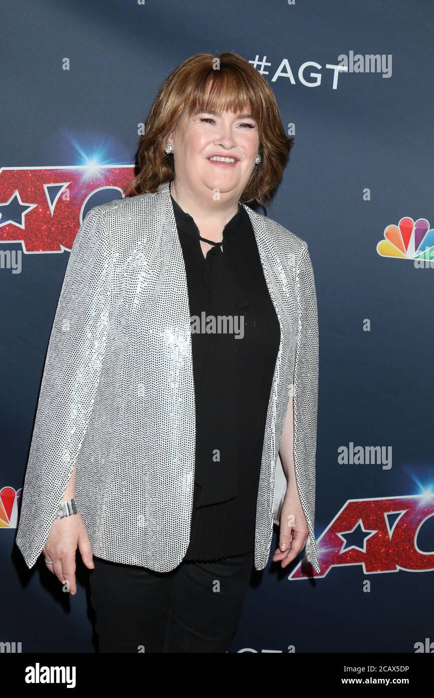 LOS ANGELES - AUG 20: Susan Boyle at the "America's Got Talent" Season ...