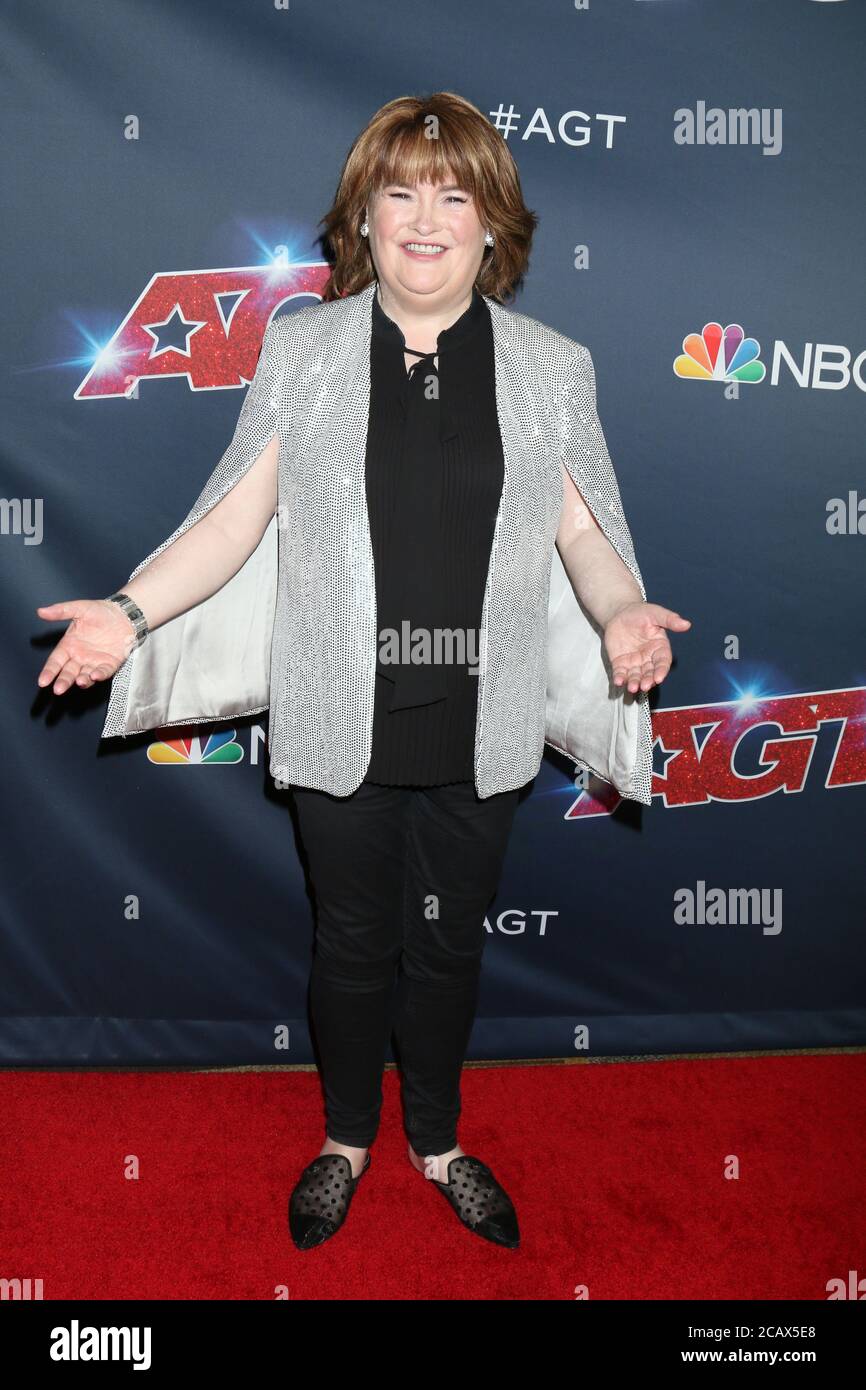 LOS ANGELES - AUG 20: Susan Boyle at the "America's Got Talent" Season ...