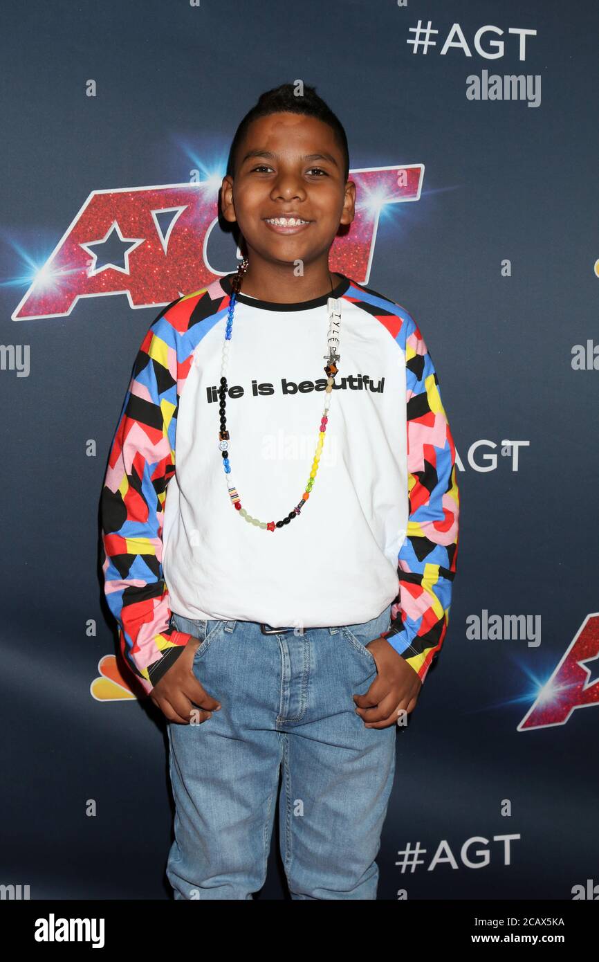 LOS ANGELES - SEP 17: Tyler Butler-Figueroa at the "America's Got ...