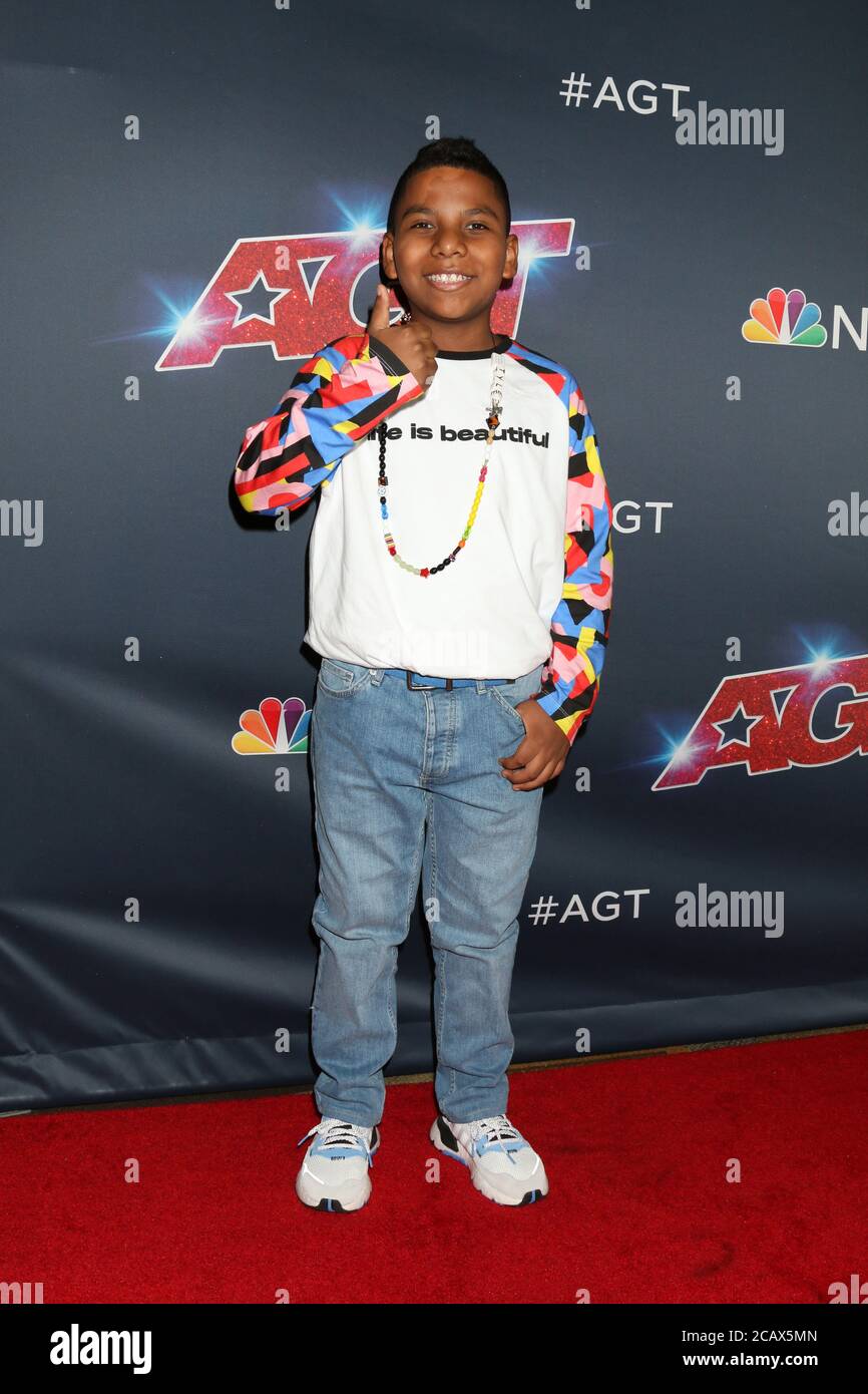 LOS ANGELES - SEP 17: Tyler Butler-Figueroa at the "America's Got ...