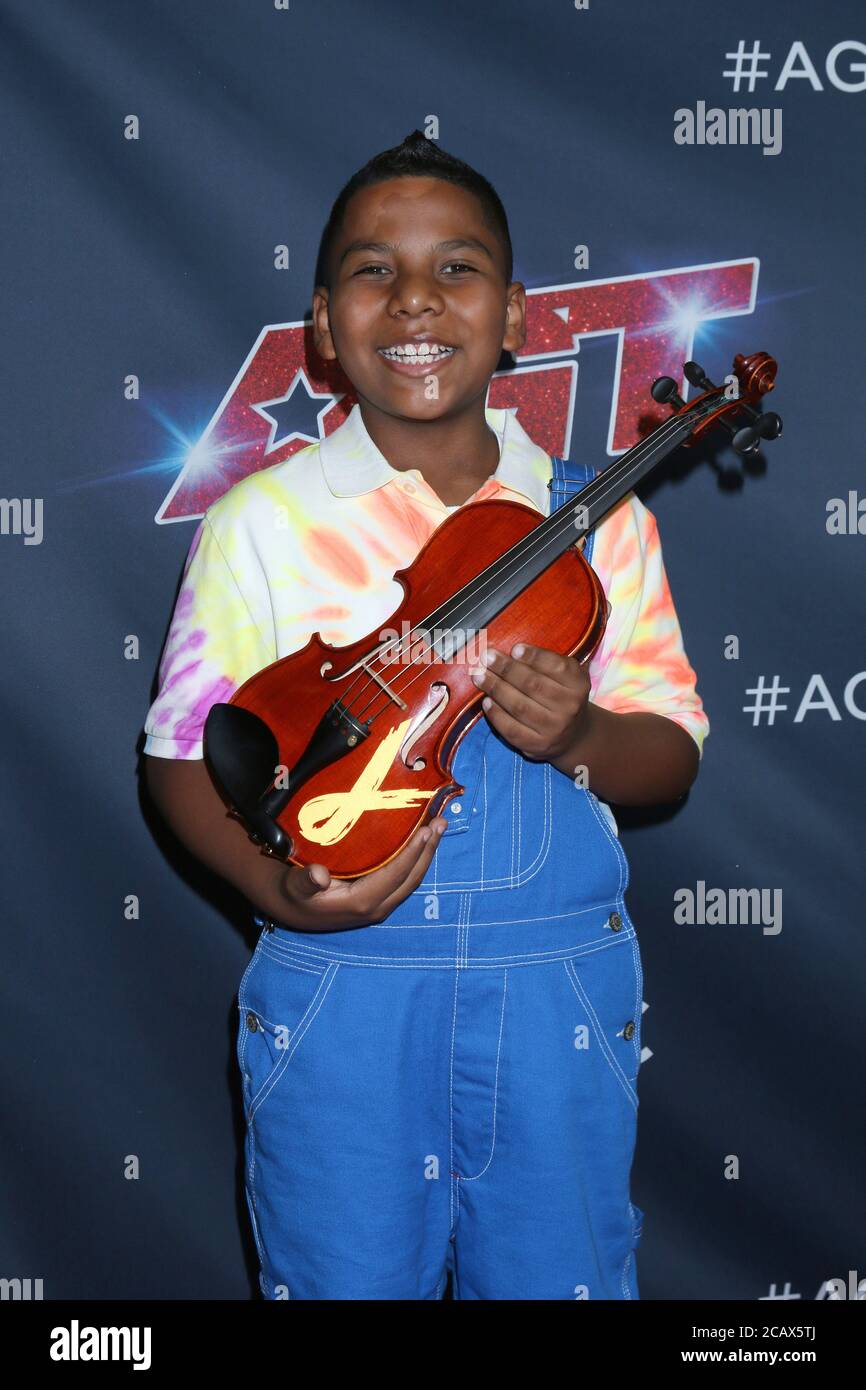 LOS ANGELES - SEP 3: Tyler Butler-Figueroa at the "America's Got Talent ...
