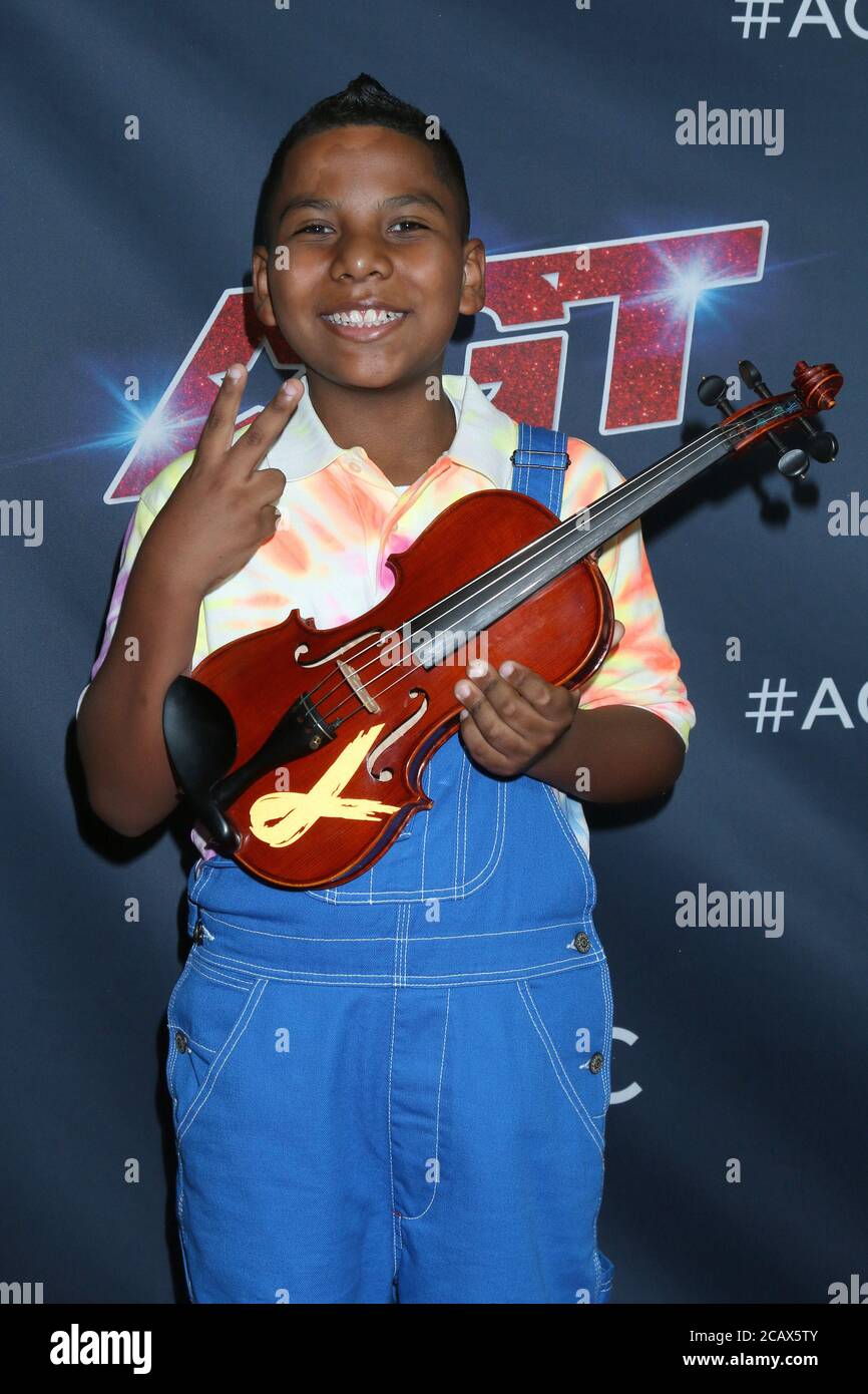 LOS ANGELES - SEP 3: Tyler Butler-Figueroa at the "America's Got Talent ...