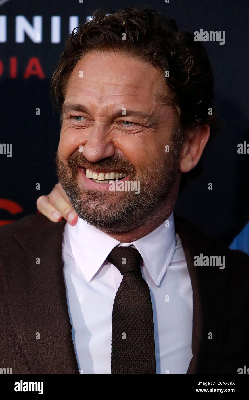 LOS ANGELES - AUG 21: Gerard Butler at the "Angel Has Fallen" Premiere ...