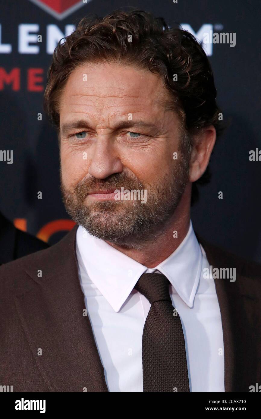 LOS ANGELES - AUG 21: Gerard Butler at the "Angel Has Fallen" Premiere ...