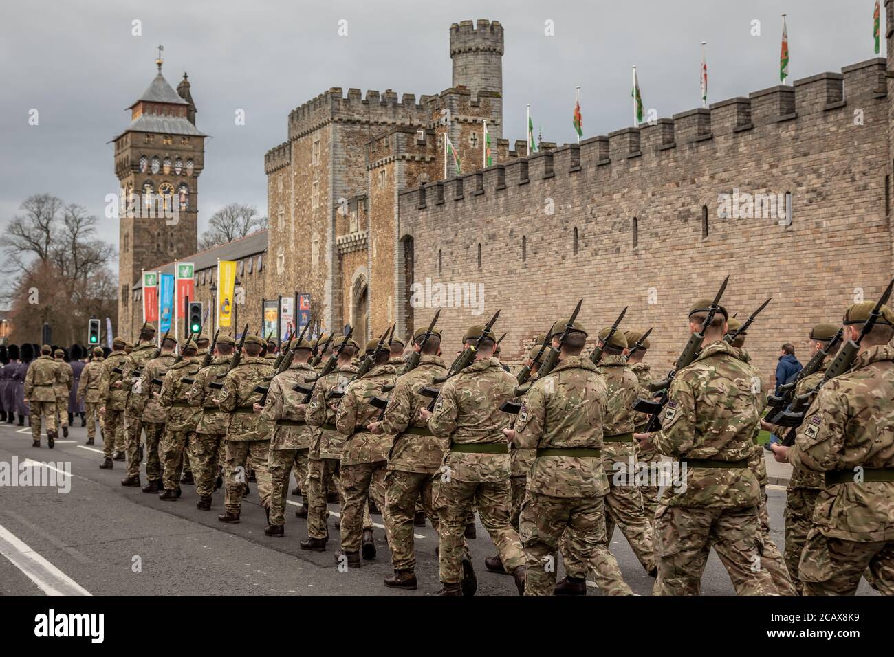 Welsh guards hi-res stock photography and images - Alamy