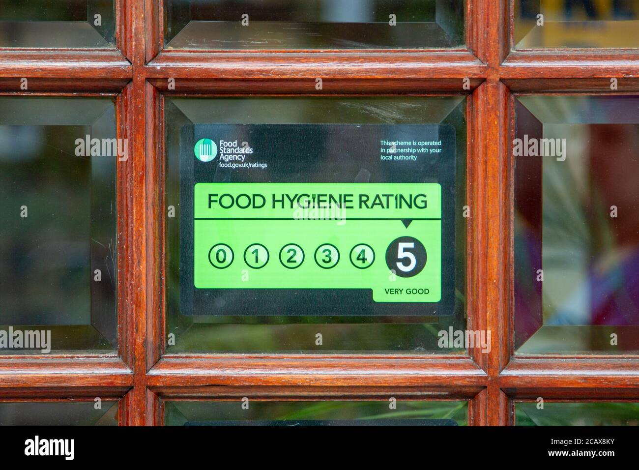 Food hygiene sticker hi-res stock photography and images - Alamy