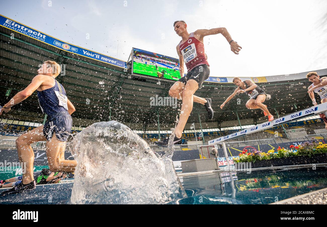 Brunswick, Germany. 09th Aug, 2020. Athletics, DM, German Championship ...
