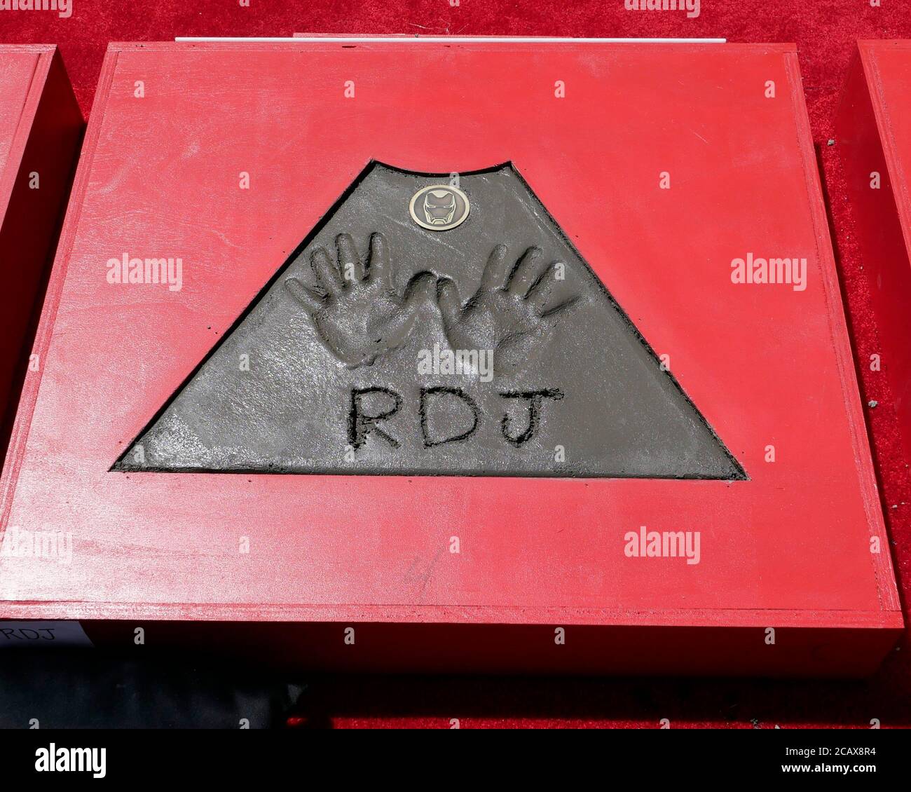 Avengers cast members handprint ceremony hi-res stock photography and ...