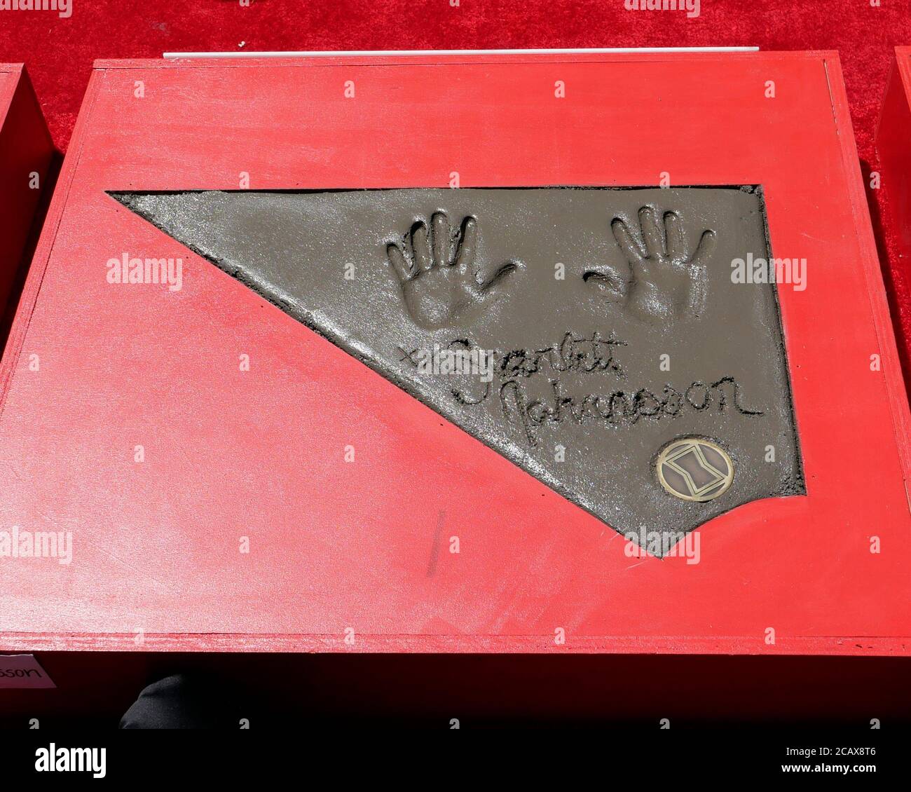 Scarlett johansson handprints hi-res stock photography and images - Alamy