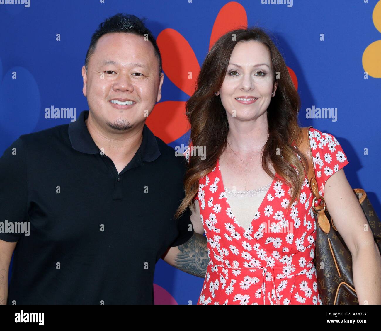 LOS ANGELES - SEP 5: Jet Tila, Allison Tila at the "A Very Brady ...