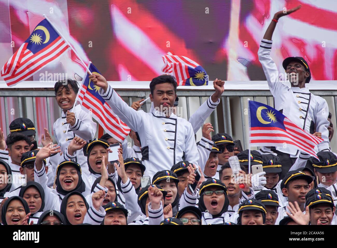 Putrajaya, Malaysia – August 31, 2019: Merdeka Day celebration is a ...