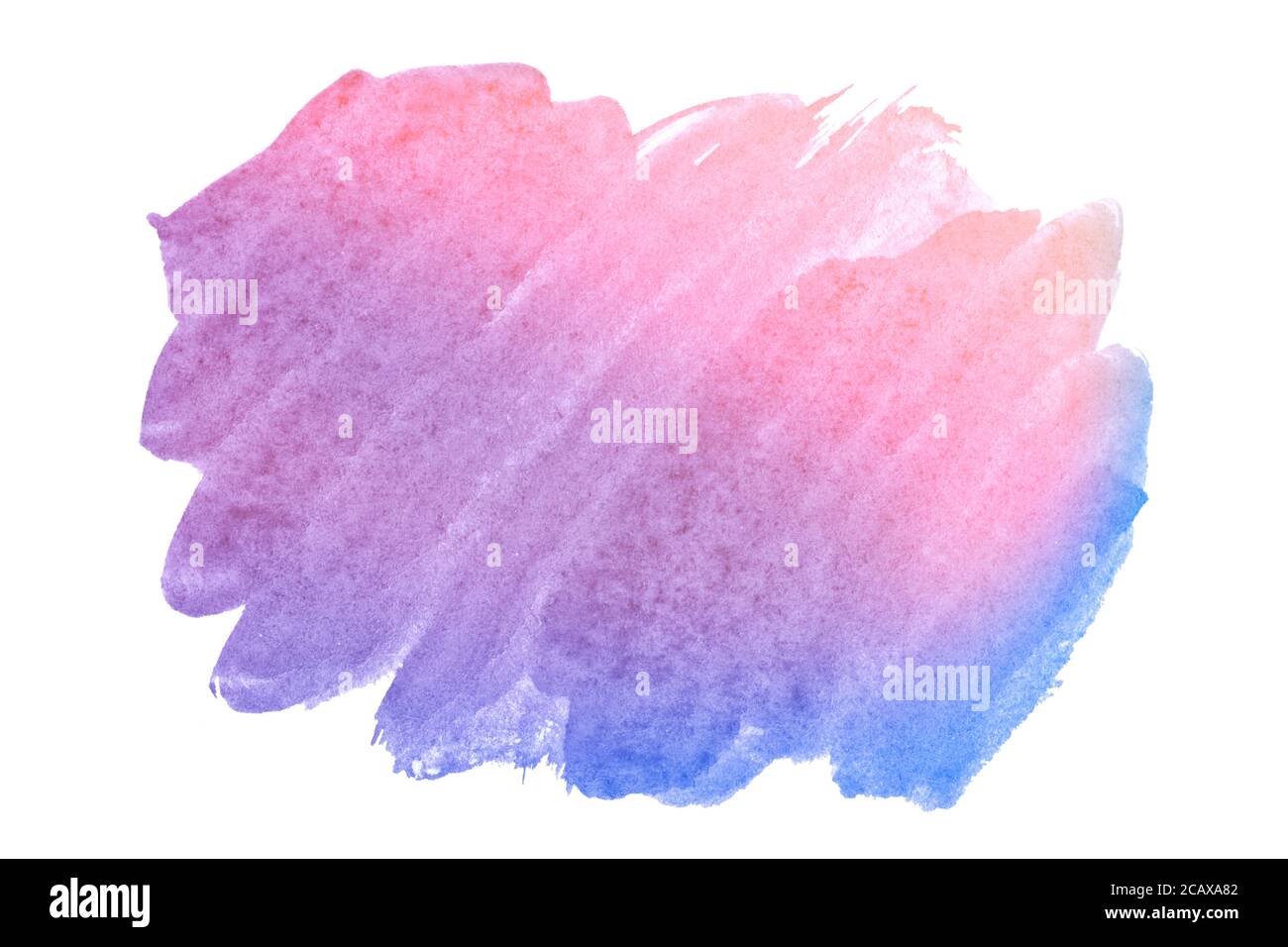 Color gradient watercolor stains in pastel colors with natural stains ...