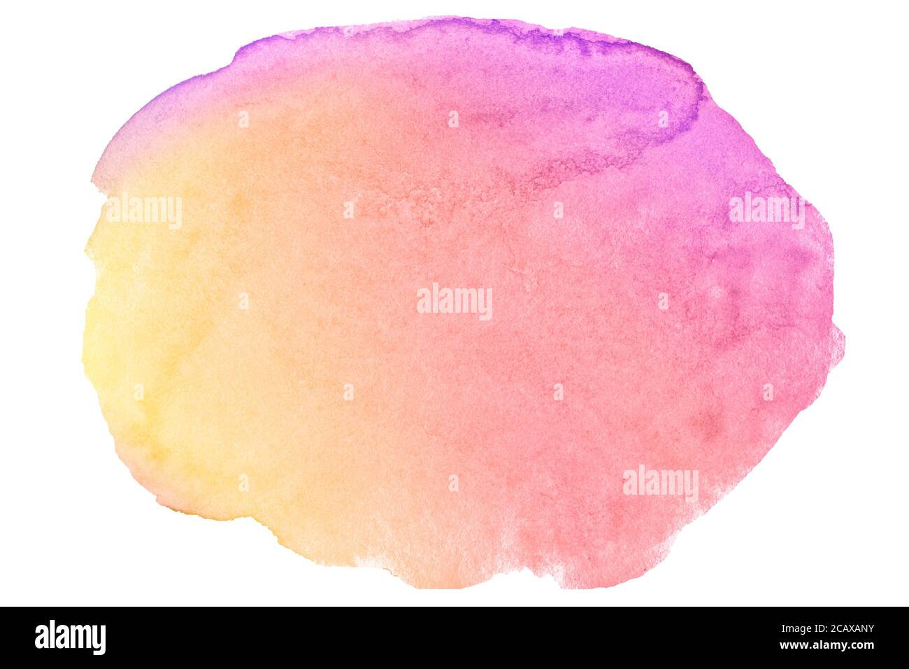 Color gradient watercolor stains in pastel colors with natural stains ...